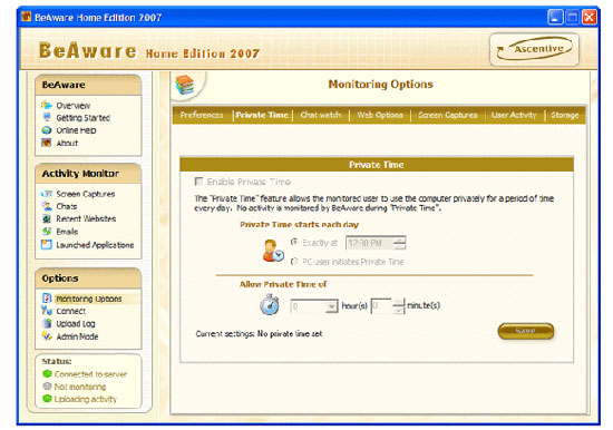 BeAware Computer Monitoring Program